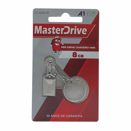 LS Imports - Mini Pen Drive de 8GB - MasterDrive - Meu catálogo fácil!